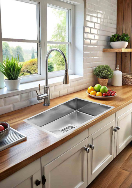 Handmade Kitchen Sink - Crafted for Elegance, Built for Everyday.